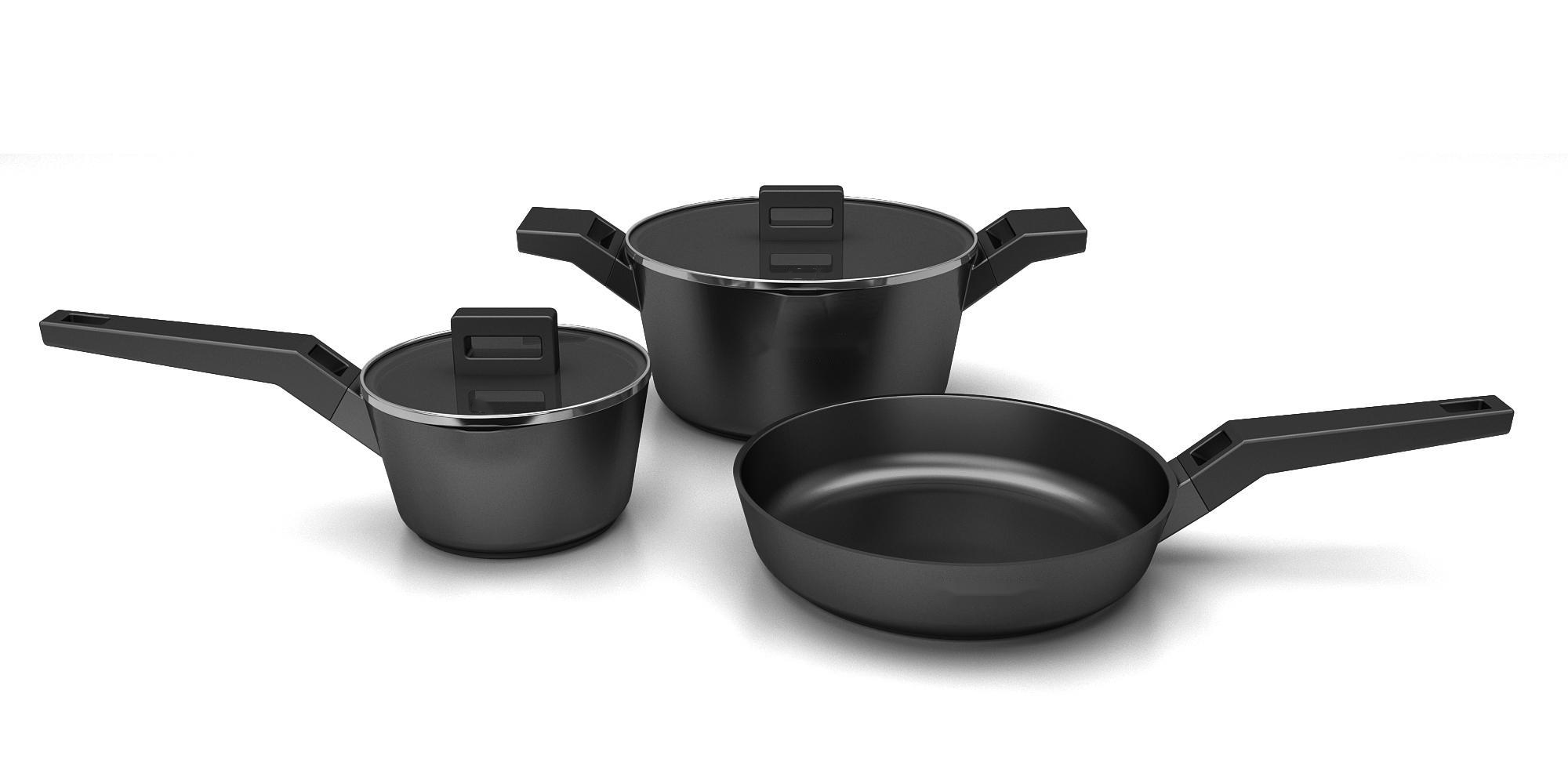 Flagship Range Non-stick Cookware Aluminum Die-cast Deep Frypan with ...