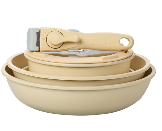 Stackable Aluminum Non-stick 6PCS Set - Buy Aluminum non stick pan set ...