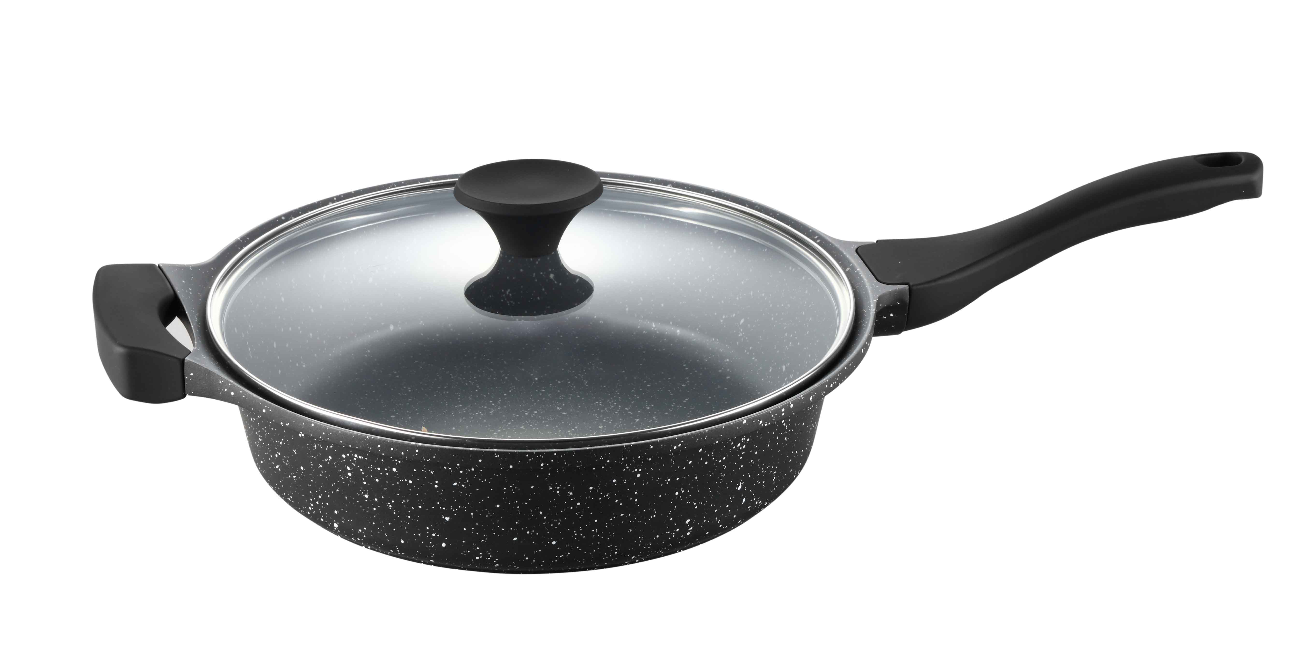 Non-stick Cookware Aluminum Die-cast Fangyi Deep frypan with lid - Buy ...