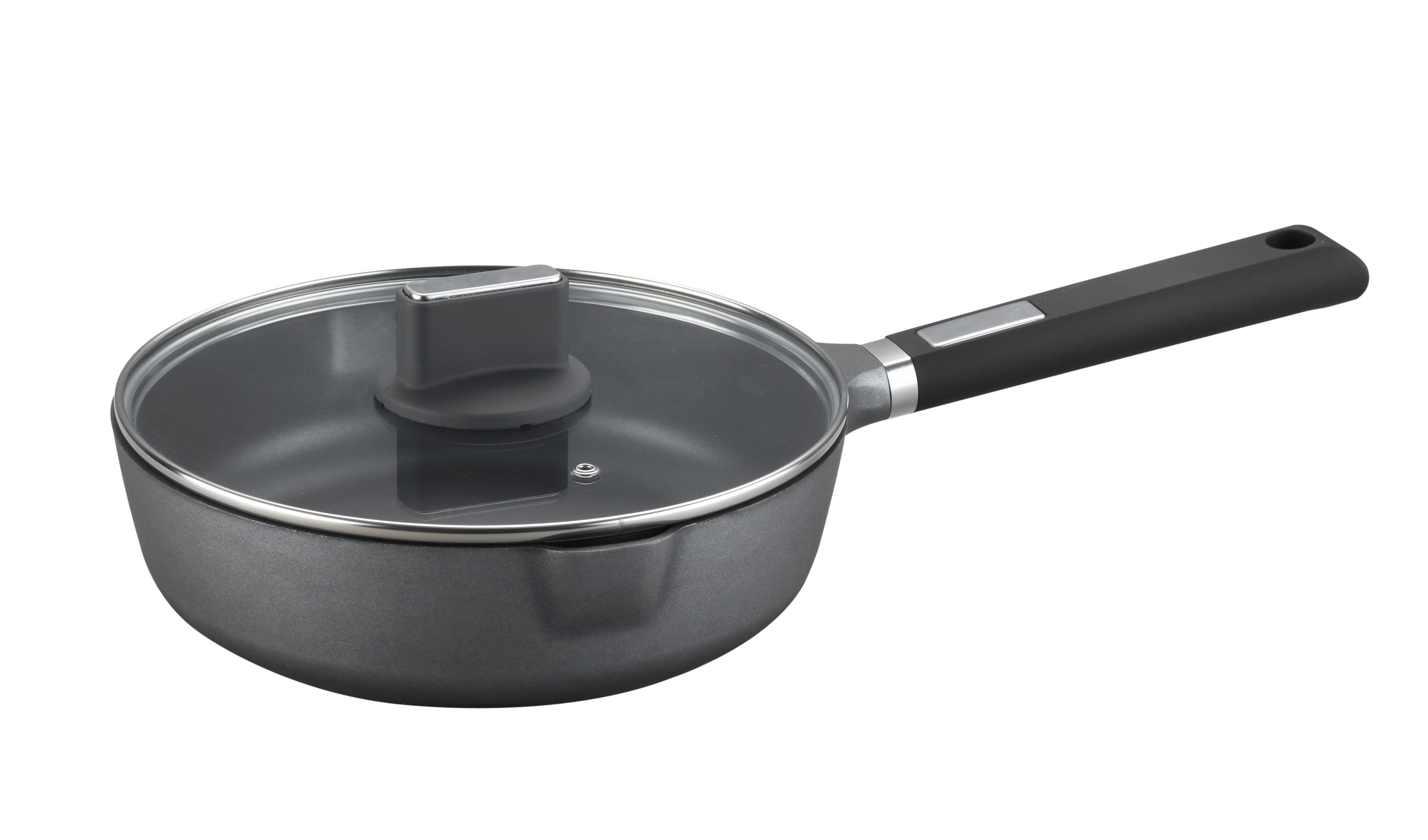 Non-stick Cookware Aluminum Die-cast NP Deep frypan with lid - Buy Non ...